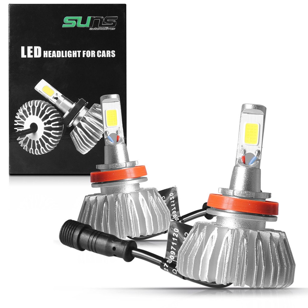 Super Led Headlight Dc 12v HB3 6000k Com Reator e Lâmpadas | Shopee Brasil