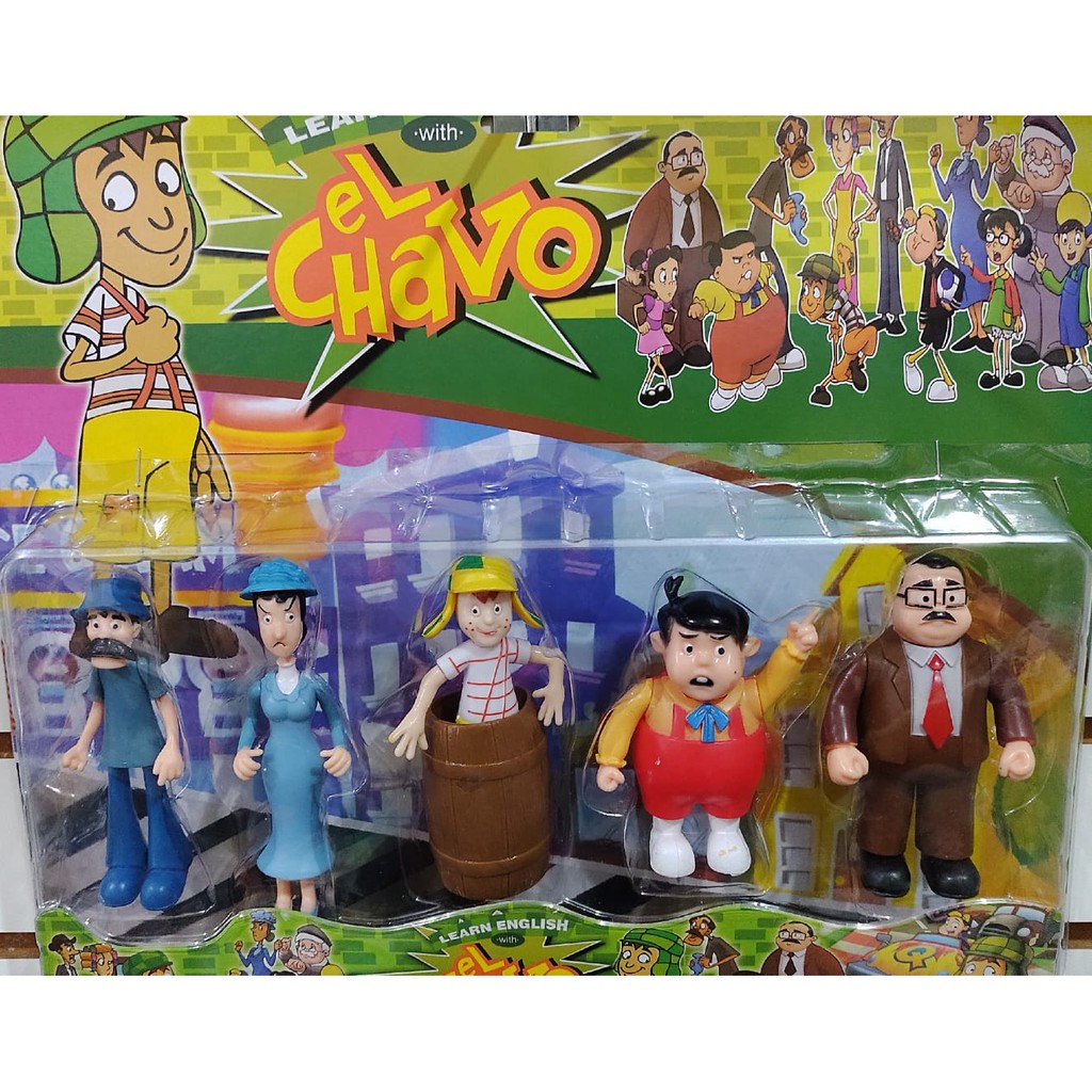 Kit Bonecos A turma do Chaves #2 | Shopee Brasil