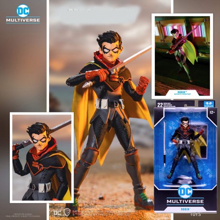 McFarlane Robin Infinite Frontier Batman DC Comics | Shopee Brasil