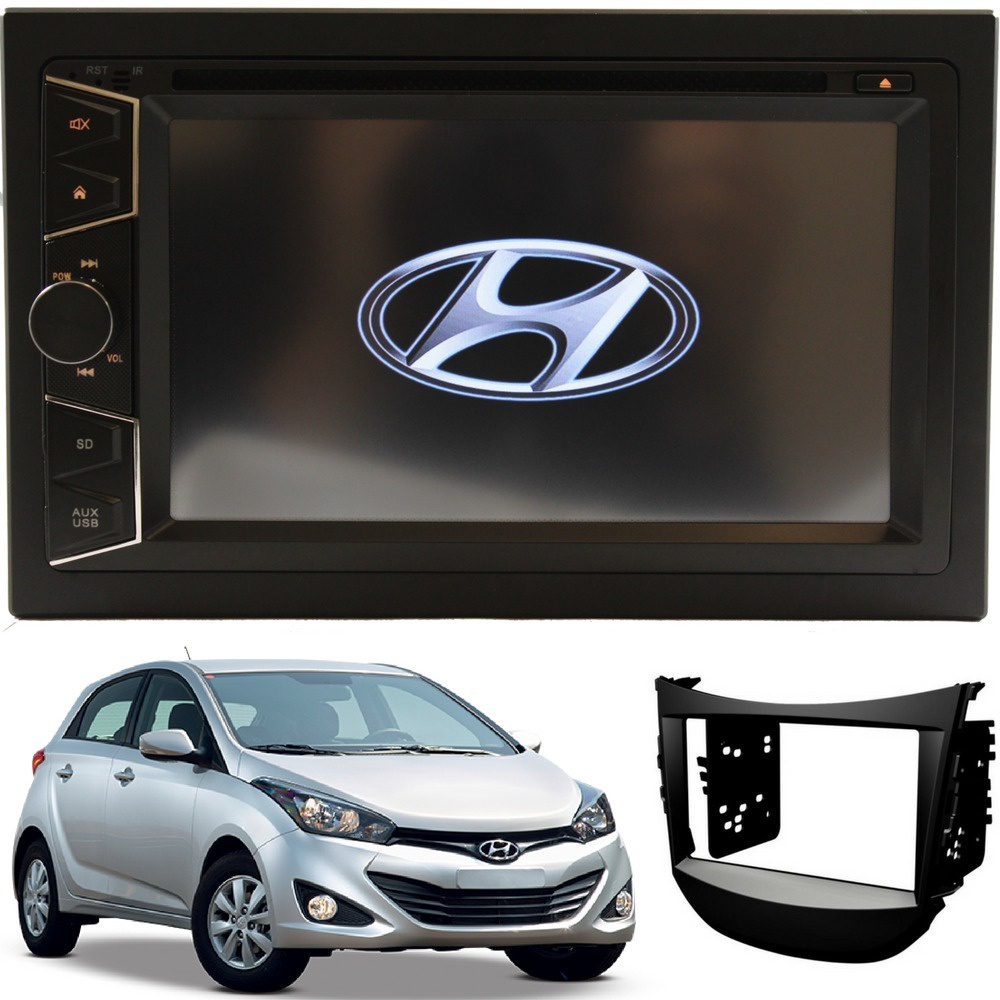 Central Multimidia Hyundai Hb20 Dvd Bluet Espelhamento | Shopee Brasil