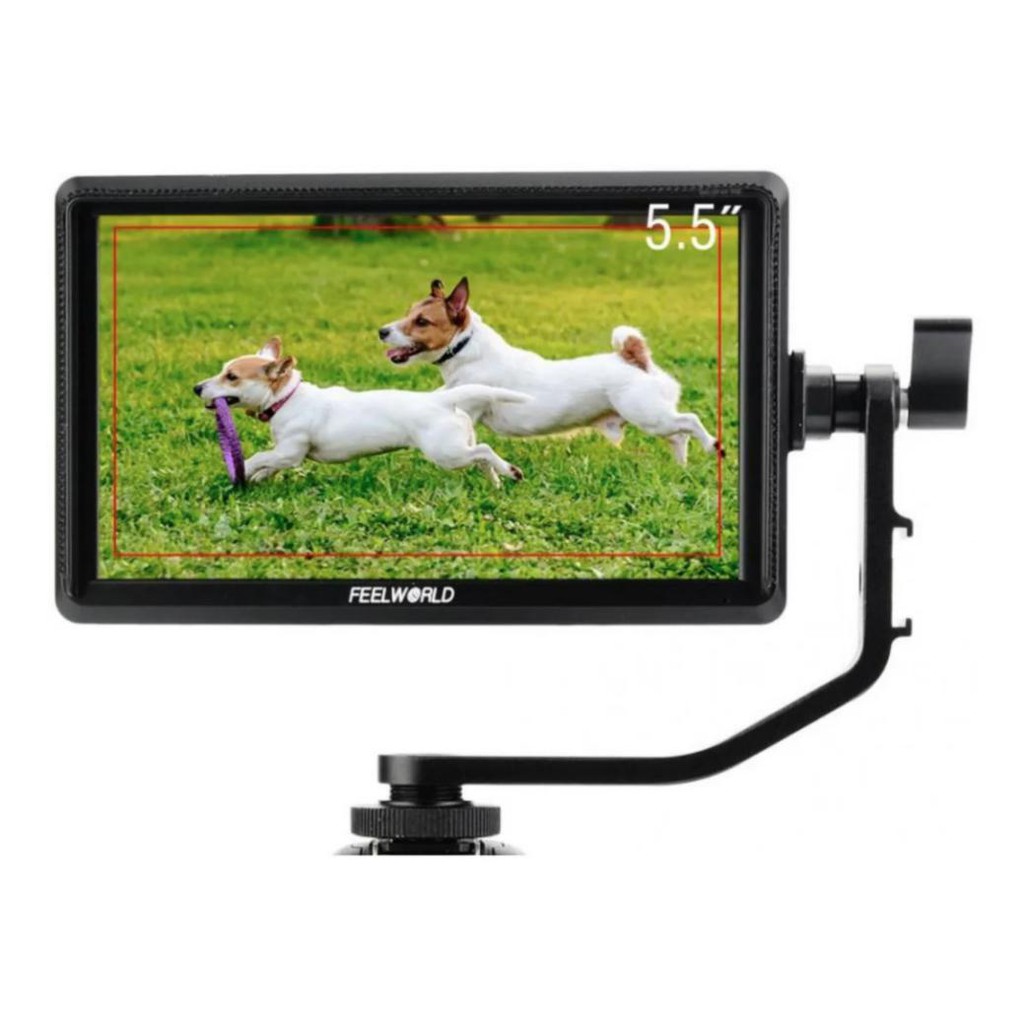 Monitor Dslr Feelworld S55 5.5 Pol. Entrada Hdmi 4k | Shopee Brasil