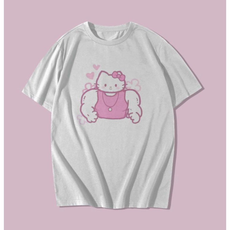 Camiseta Hello Kitty maromba musculosa/ kawaii/ Aesthetic | Shopee Brasil