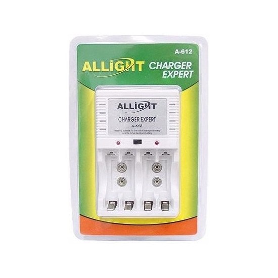 Carregador Allight Charger Expert Maxday A-612 Para 4 Pilhas Aa, Aaa E ...
