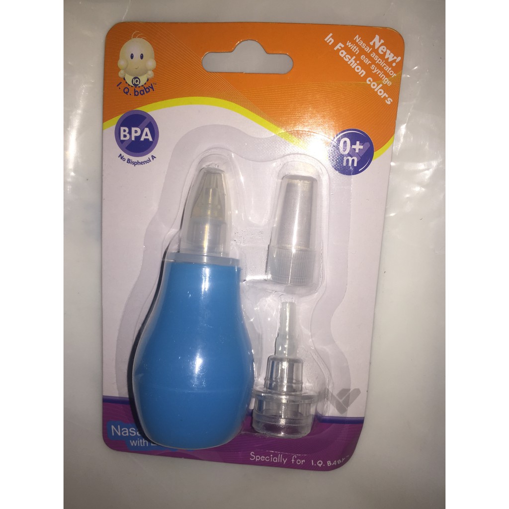 Aspirador nasal IQ Baby 85 Snot Straw | Shopee Brasil