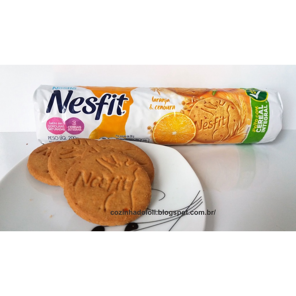 Biscoito Nestle Nesfit Laranja e Cenoura 160g | Shopee Brasil