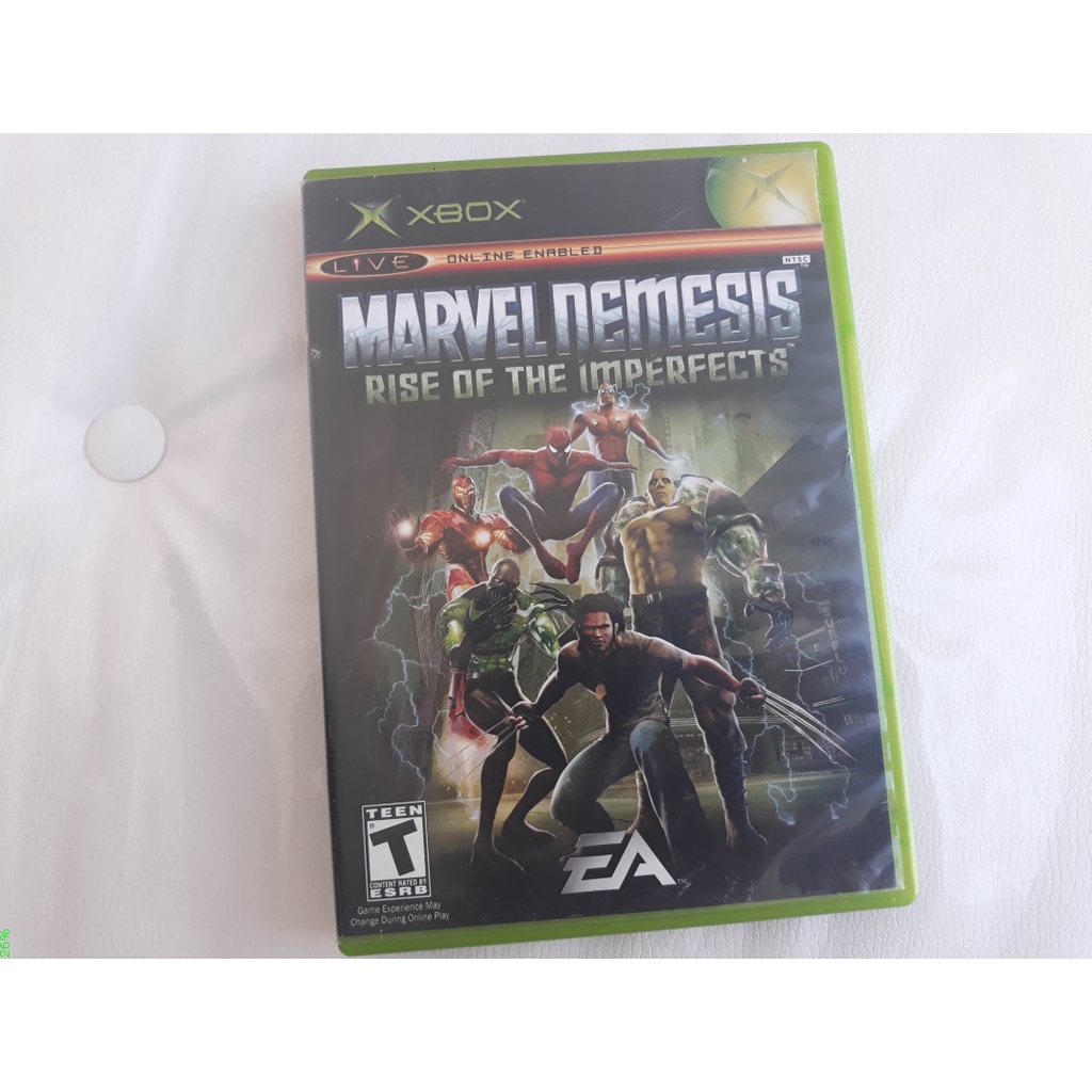 Jogo Marvel Nemesis Xbox Clássico / Xbox 360 Completo. - Escorrega o Preço
