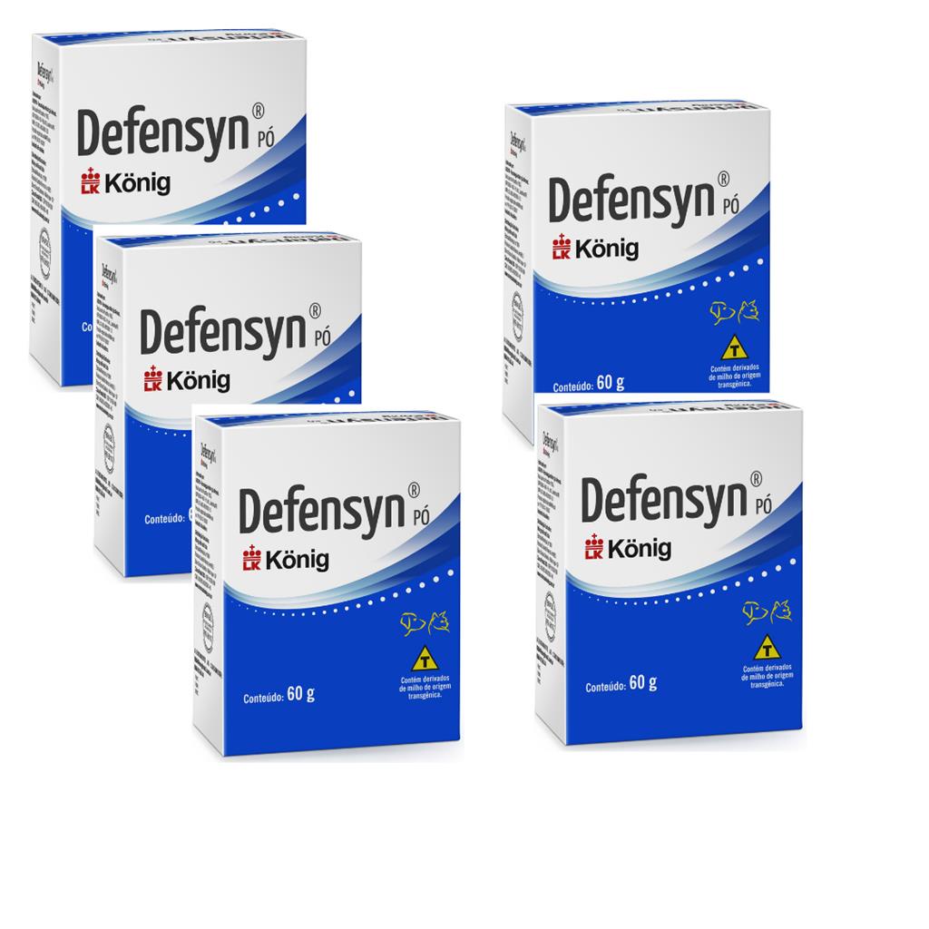 Suplemento Nutricional Defensyn 60gr Konig Kit contem 5 cxs | Shopee Brasil