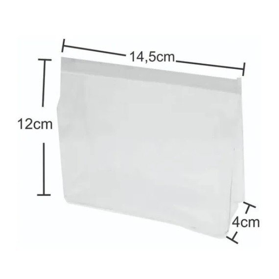 10 Porta Máscara Porta Objetos Organizador Estojo Necessaire Pvc ...