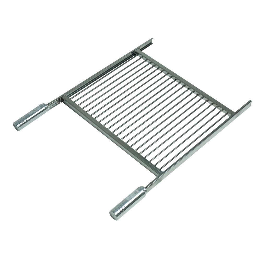 Grelha Uruguaia Parrilla Média Inox 48,5x36cm Issi Grill | Shopee Brasil