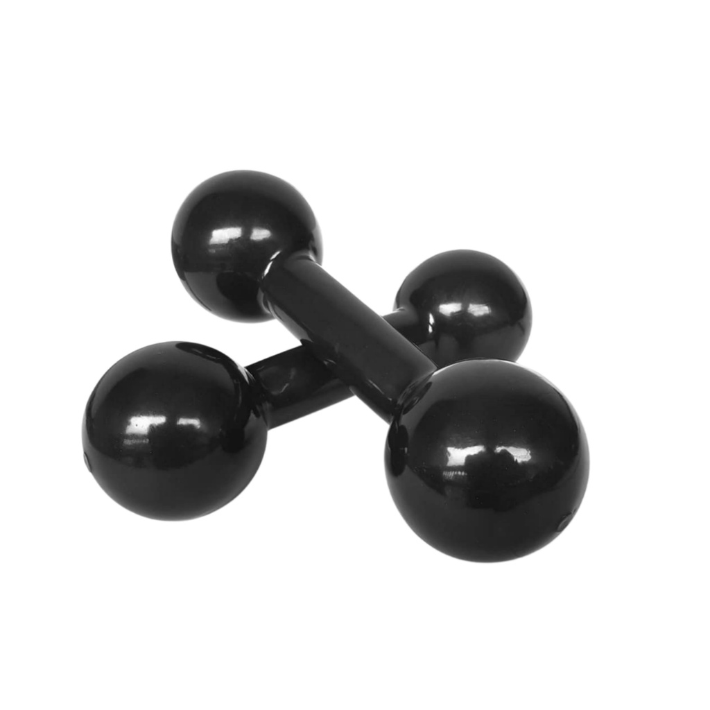 Halter Emborrachado 1kg Academia/funcional/pilates/crossfit | Shopee Brasil