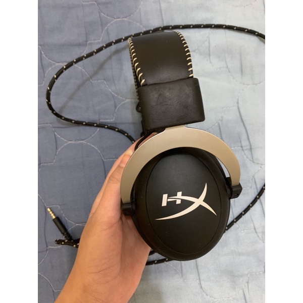 Headset Gamer HyperX Cloud Silver | Shopee Brasil