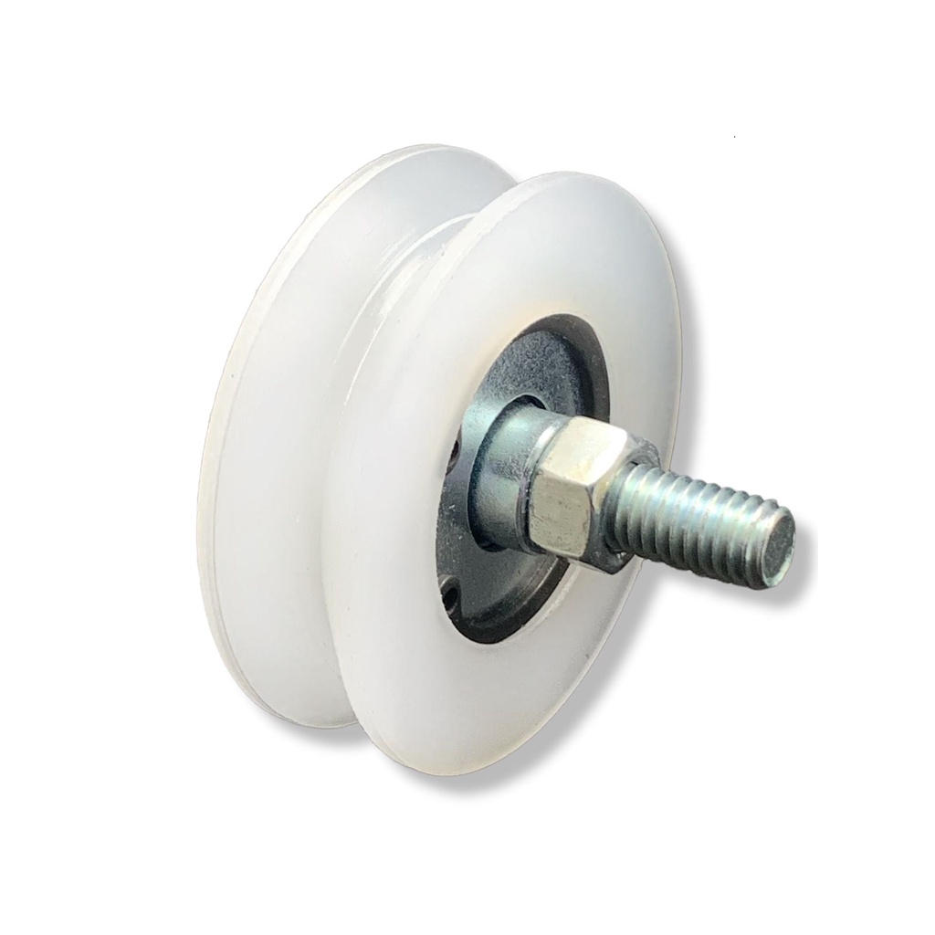 Roldana Em Nylon Tecnil 2 1/2 Polegada (62 MM) Portão Silencioso Em V ...