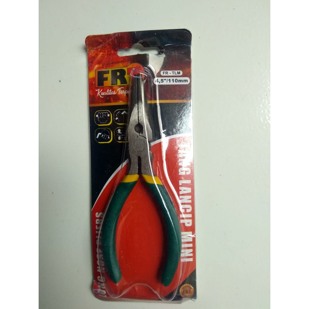 Alicate Mini Taper De 4,5 Polegadas + Alicate De Nariz Longo 4,5 ...