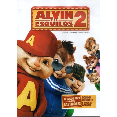 Dvd Alvin e os Esquilos 2 | Shopee Brasil