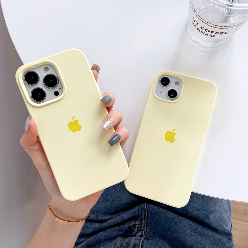(Amarela Cream) Para iphone 15/14/13/12/11/XSmax/XR/X/8Plus/7/SE/6sp ...