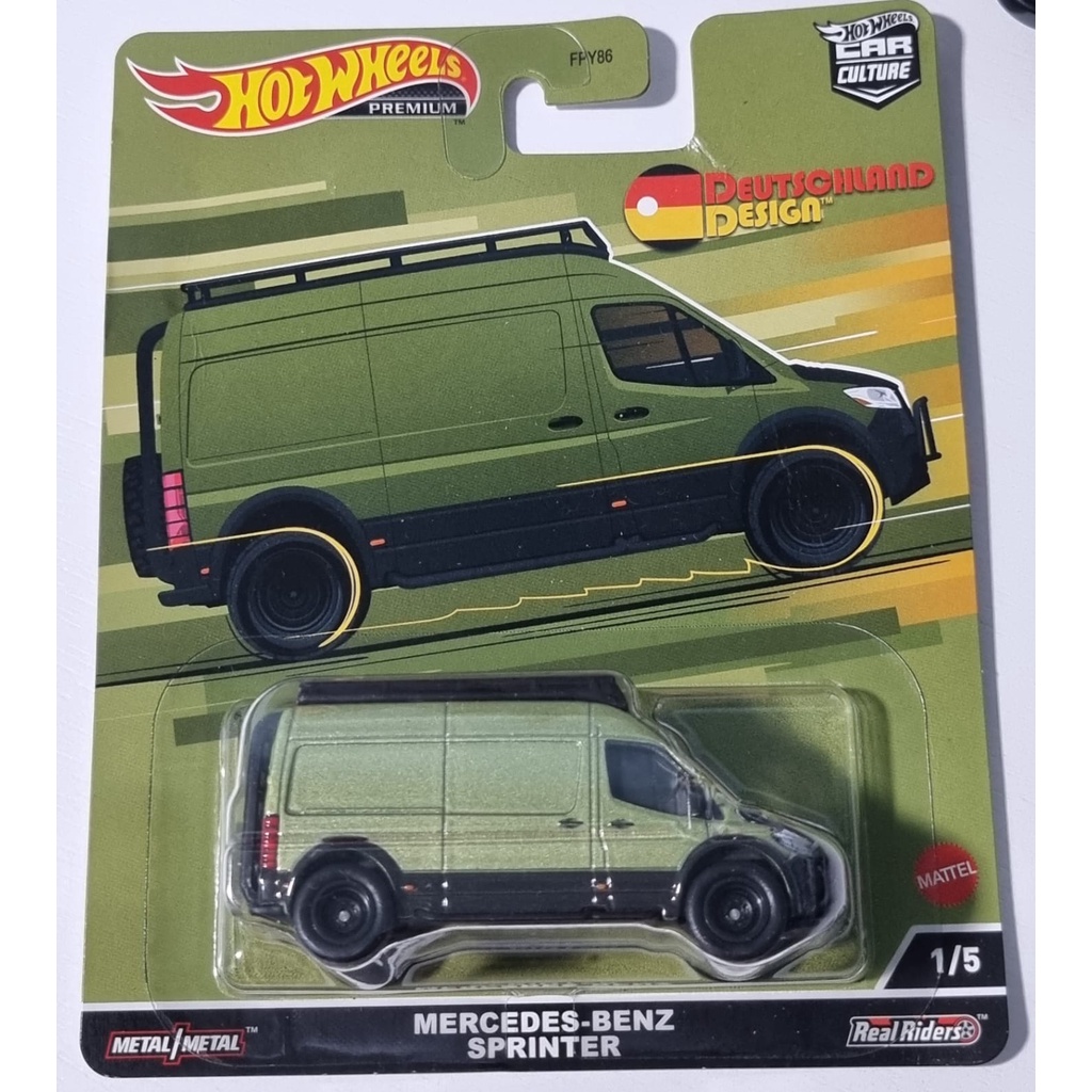 Mercedes-Benz Sprinter Hot Wheels Premium | Shopee Brasil
