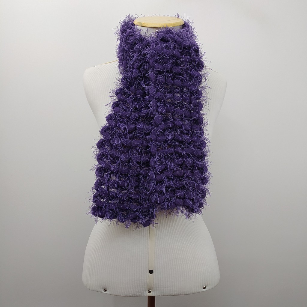 Cachecol roxo (Brechó) (Ref: 3949) | Shopee Brasil