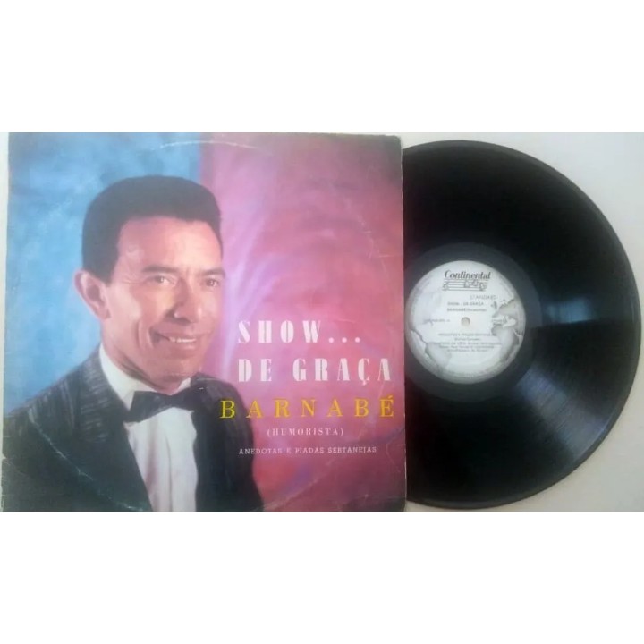 Disco de Vinil / Lp: Barnabé (Humorista) Show... De Graça - Anedotas e ...