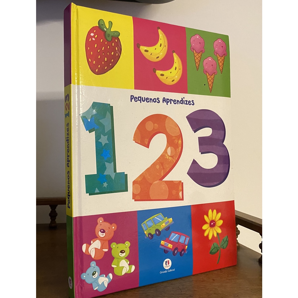 Livro infantil - Pequenos Aprendizes 123 -- Ciranda Cultural | Shopee Brasil
