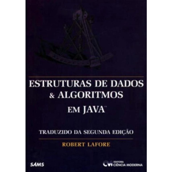 Livro - Estruturas De Dados E Algoritmos Em Java | Shopee Brasil