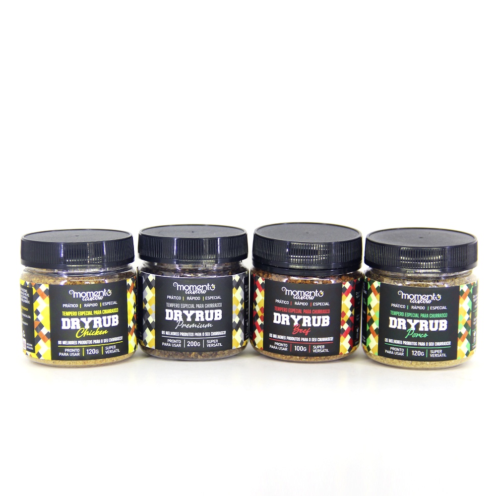 Kit Dry Rub's - Mestre churrasqueiro | Shopee Brasil