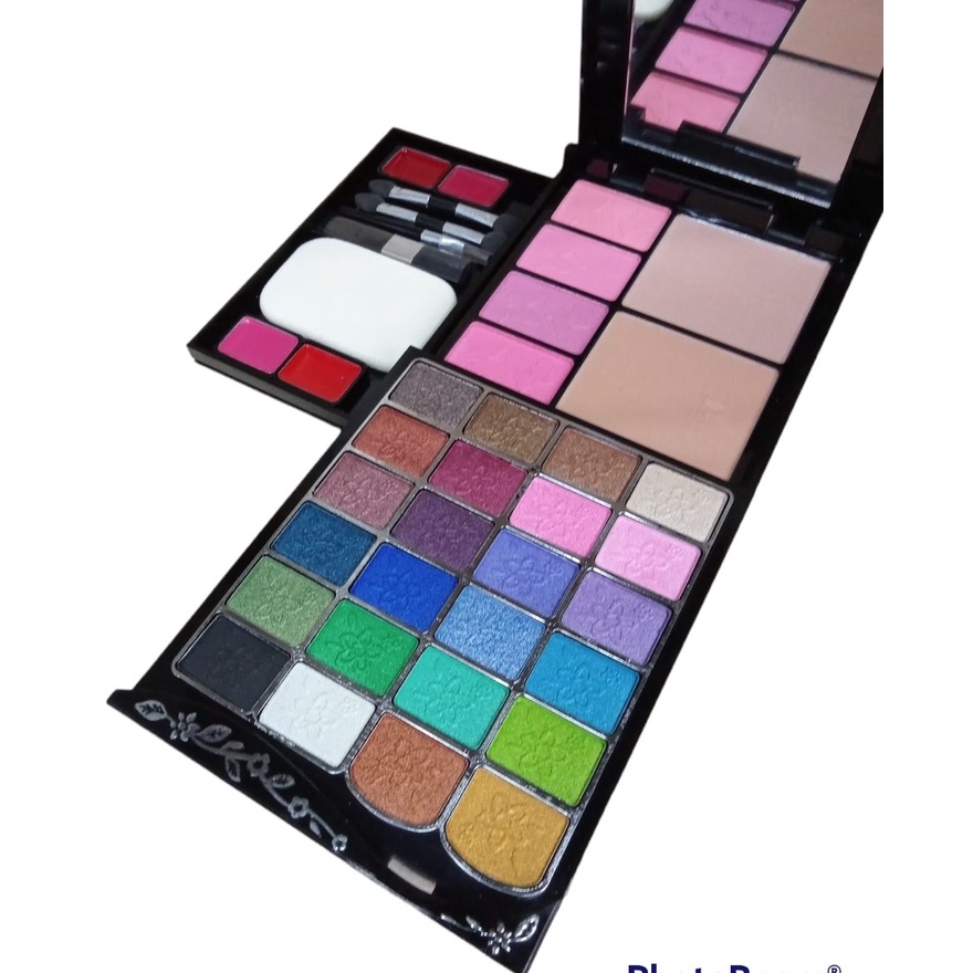 Kit Completo da Tango Com Sombra, Blush, Po, Baton | Shopee Brasil