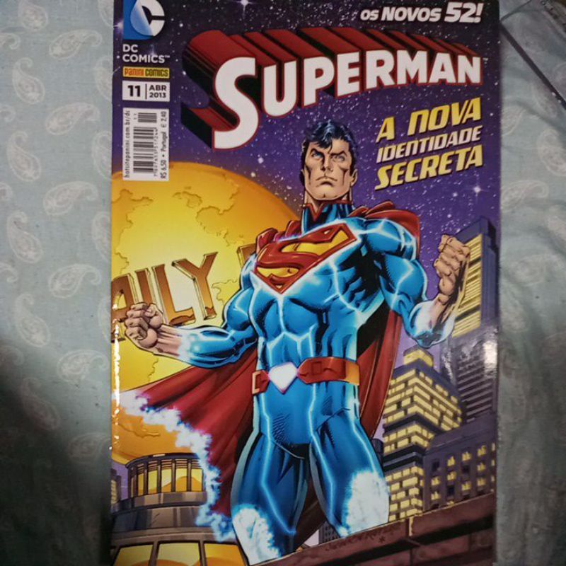 revista Superman N 11 a nova identidade secreta os novos 52 | Shopee Brasil
