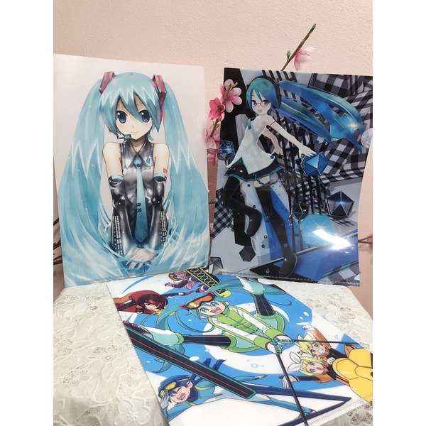 Hatsune Miku vocaloid pasta A4 original importado do Japão | Shopee Brasil