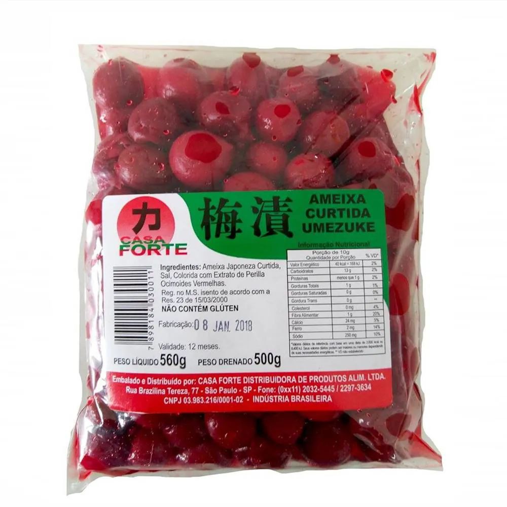 Ameixa Curtida Umezuke 225g (umeboshi) | Shopee Brasil