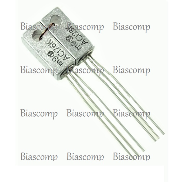 Par Casado Transistor Germânio Ac128 k + Ac176 k Tungsram | Shopee Brasil