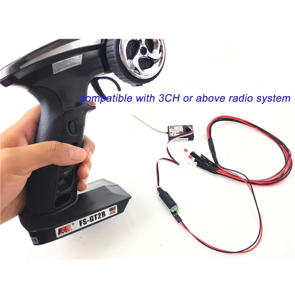 Lâmpada LED 3CH De Controle Remoto Por Rádio Ligar/Desligar Para Carros ...
