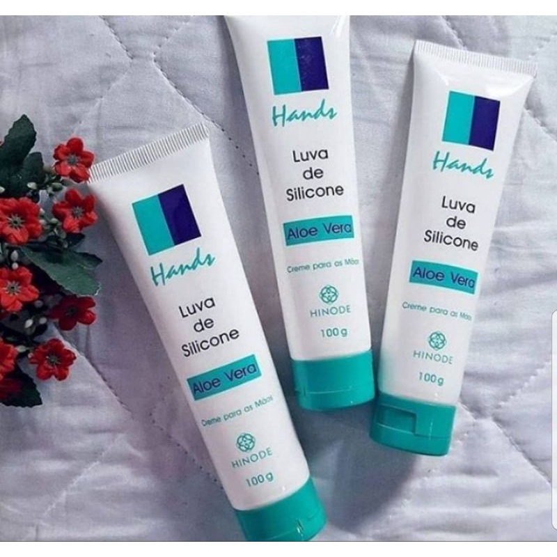 Creme para as mãos Luva de Silicone Creme Para as Mãos Hands Hinode Original | Shopee Brasil