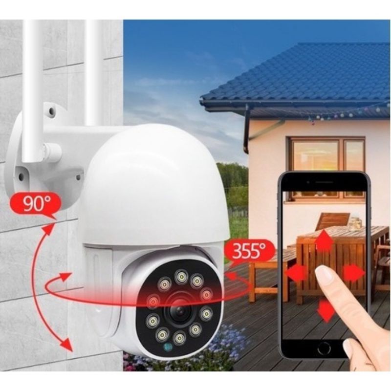 Camera Ip Icsee Wifi Externa Ptz Speed hd | Shopee Brasil