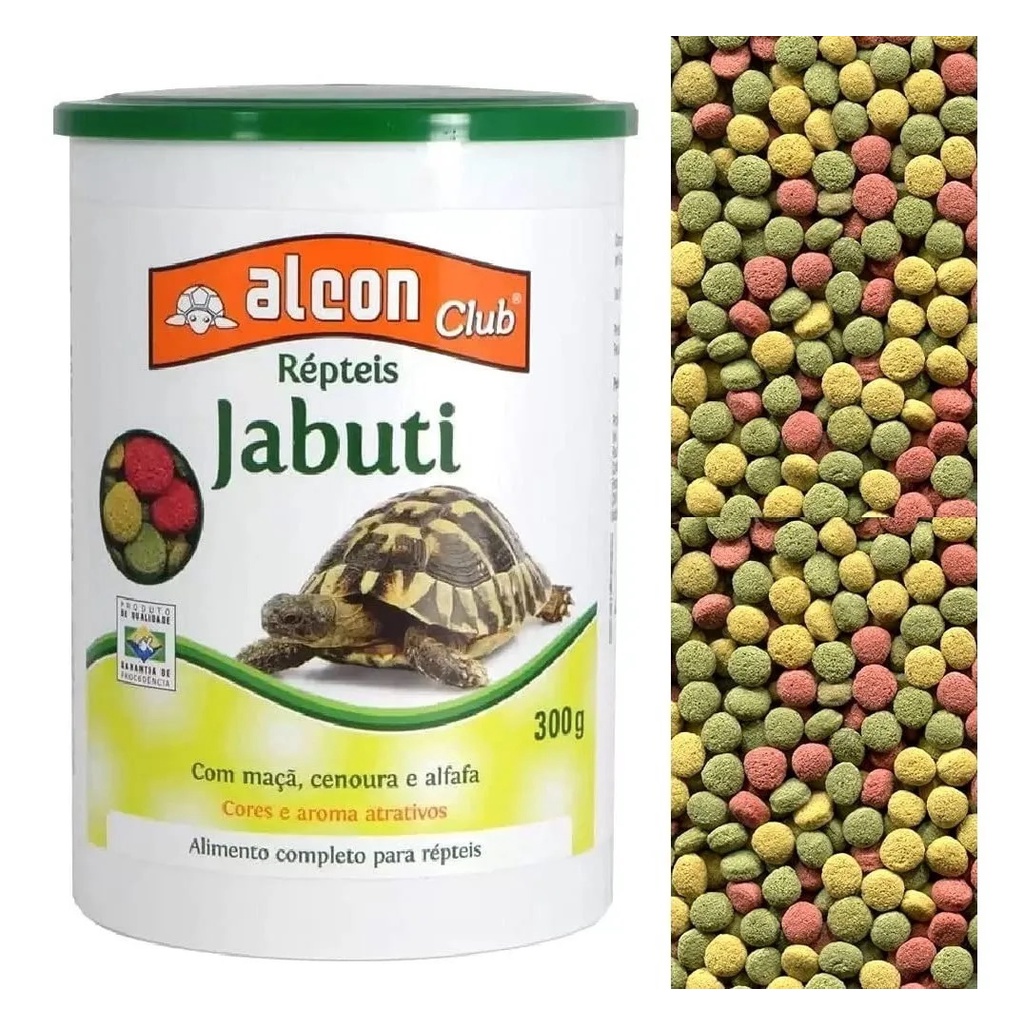 Alcon Club Repteis Jabuti 300g | Shopee Brasil