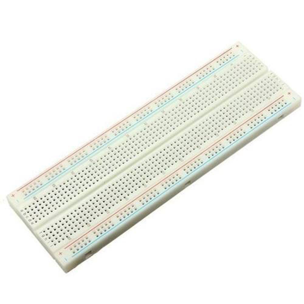 Kit 100x Protoboard Breadboard 830 Pontos Protótipo Arduíno | Shopee Brasil