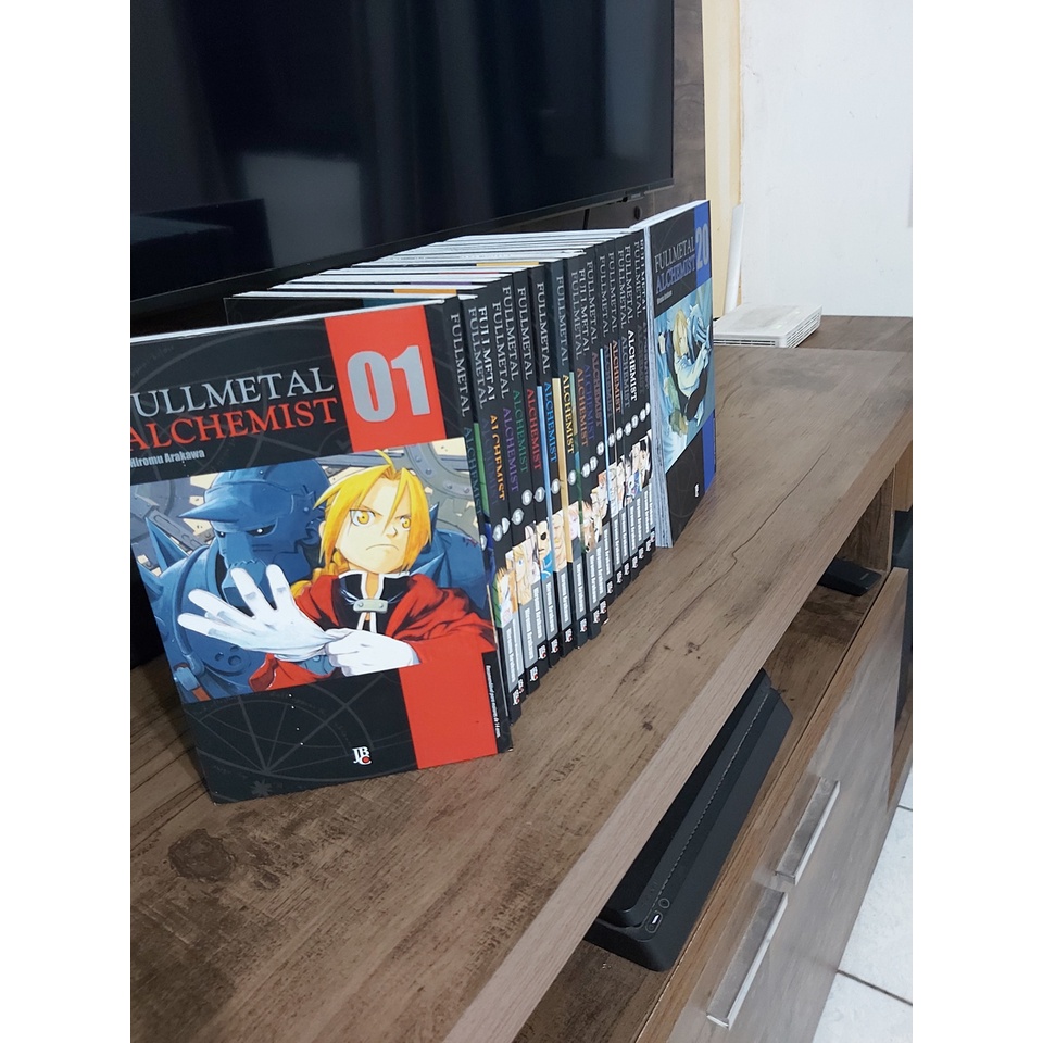 Fullmetal Alchemist Volume 1 ao 20 | Shopee Brasil