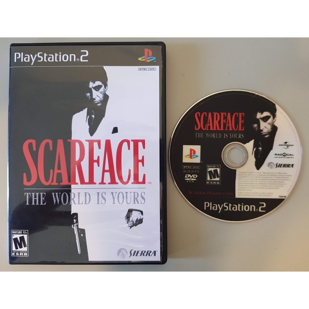 PS2 - Scarface - Leia a descrição | Shopee Brasil