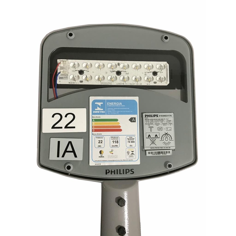 Luminaria Publica Led BRP220 22W Neutro 220V Philips | Shopee Brasil