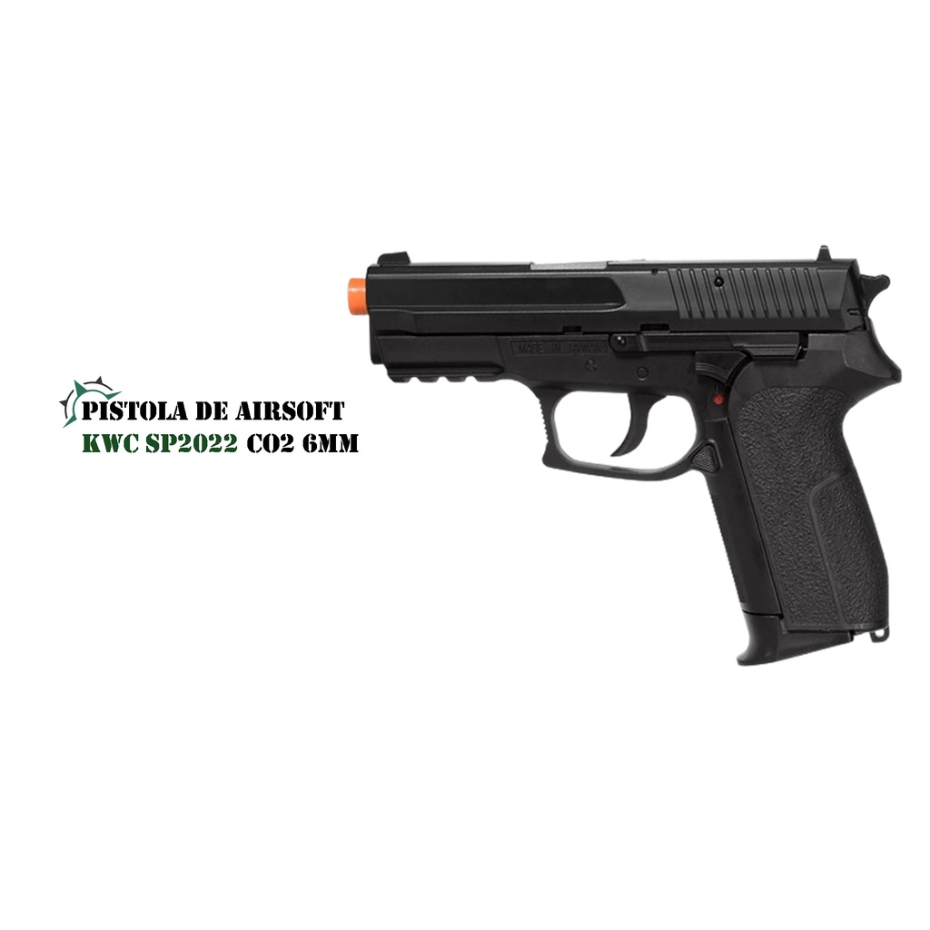 Pistola de Airsoft KWC SIG SP2022 CO2 6mm | Shopee Brasil