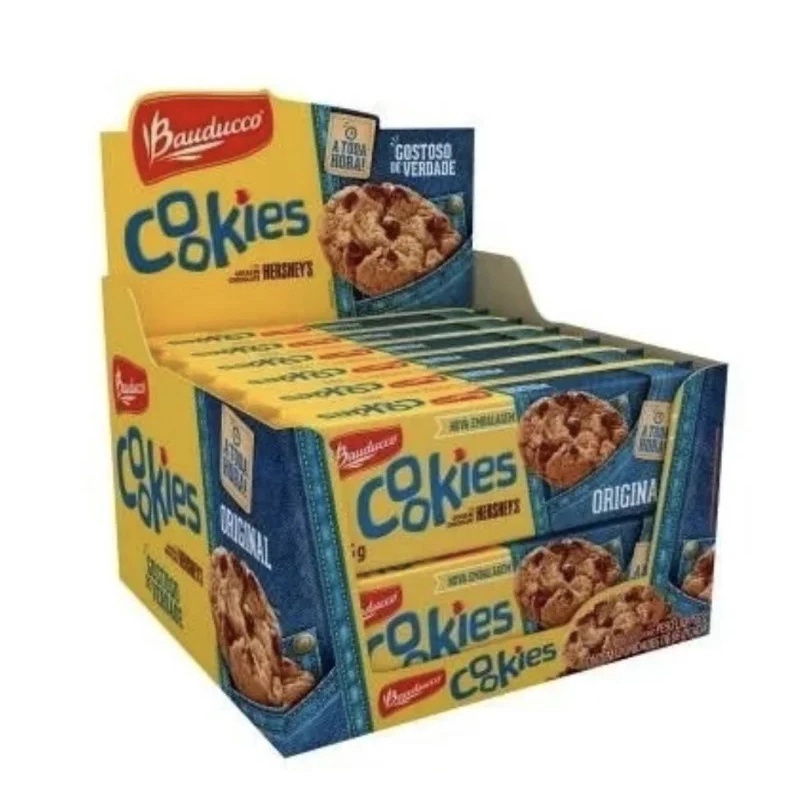 Cookie Bauducco gostas de chocolate original 60g | Shopee Brasil