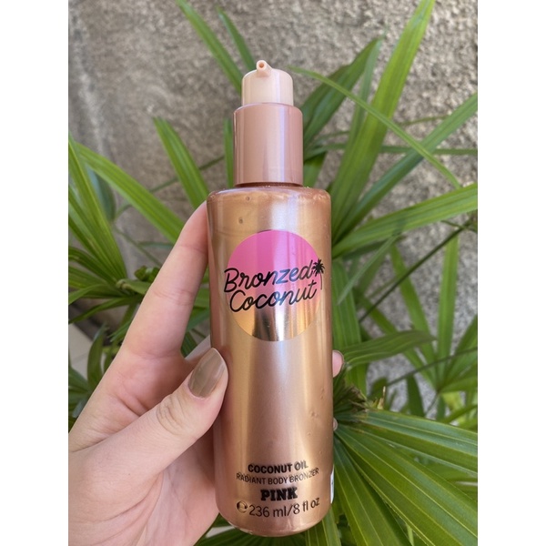 VICTORIA’S SECRET Bronzeador corporal com óleo de coco | Shopee Brasil