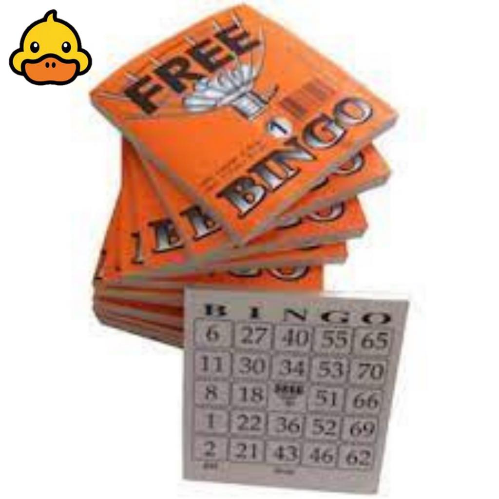 BLOCO DE BINGO FREE TAM 11X10 CM / 15 PCT | Shopee Brasil