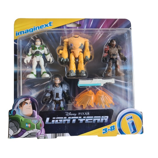 Imaginext Lightyear Disney Pixar Patrulheiros Zap Jr. Mattel | Shopee ...