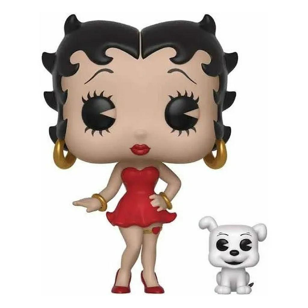 Funko Pop! Betty Boop & Pudgy 421 - Betty Boop | Shopee Brasil