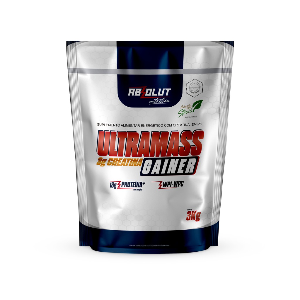 Hipercalórico Ultra Mass Gainer 3kg Absolut Nutrition | Shopee Brasil