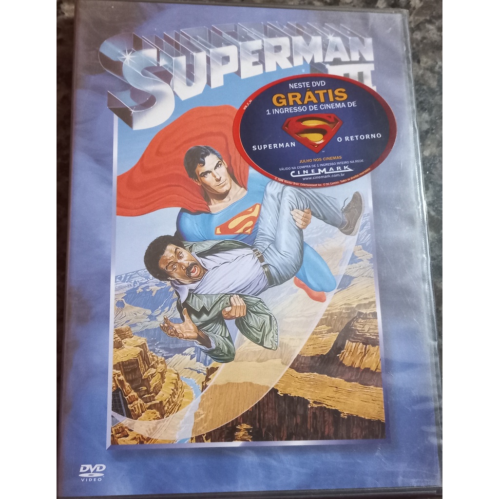 DVD SUPERMAN III - LACRADO | Shopee Brasil