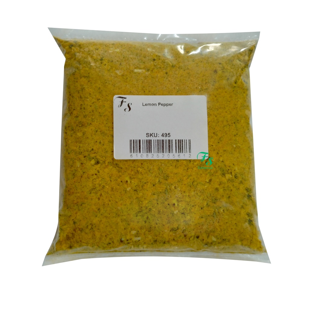 Tempero Lemon Pepper - Pacote Com 500 G | Shopee Brasil