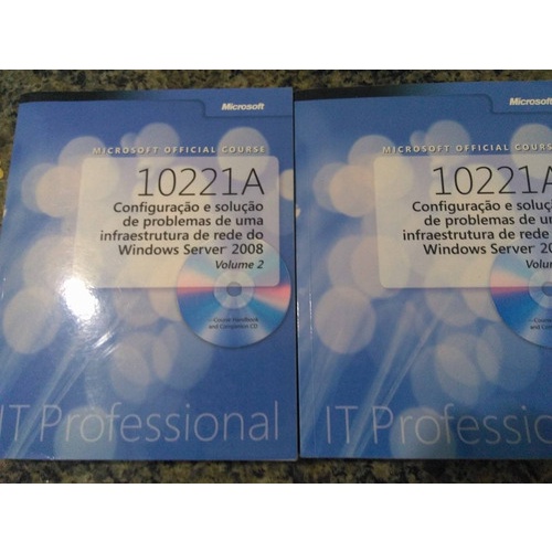 Microsoft Official Course - 10221a Vol 1 E 2 (3480) | Shopee Brasil