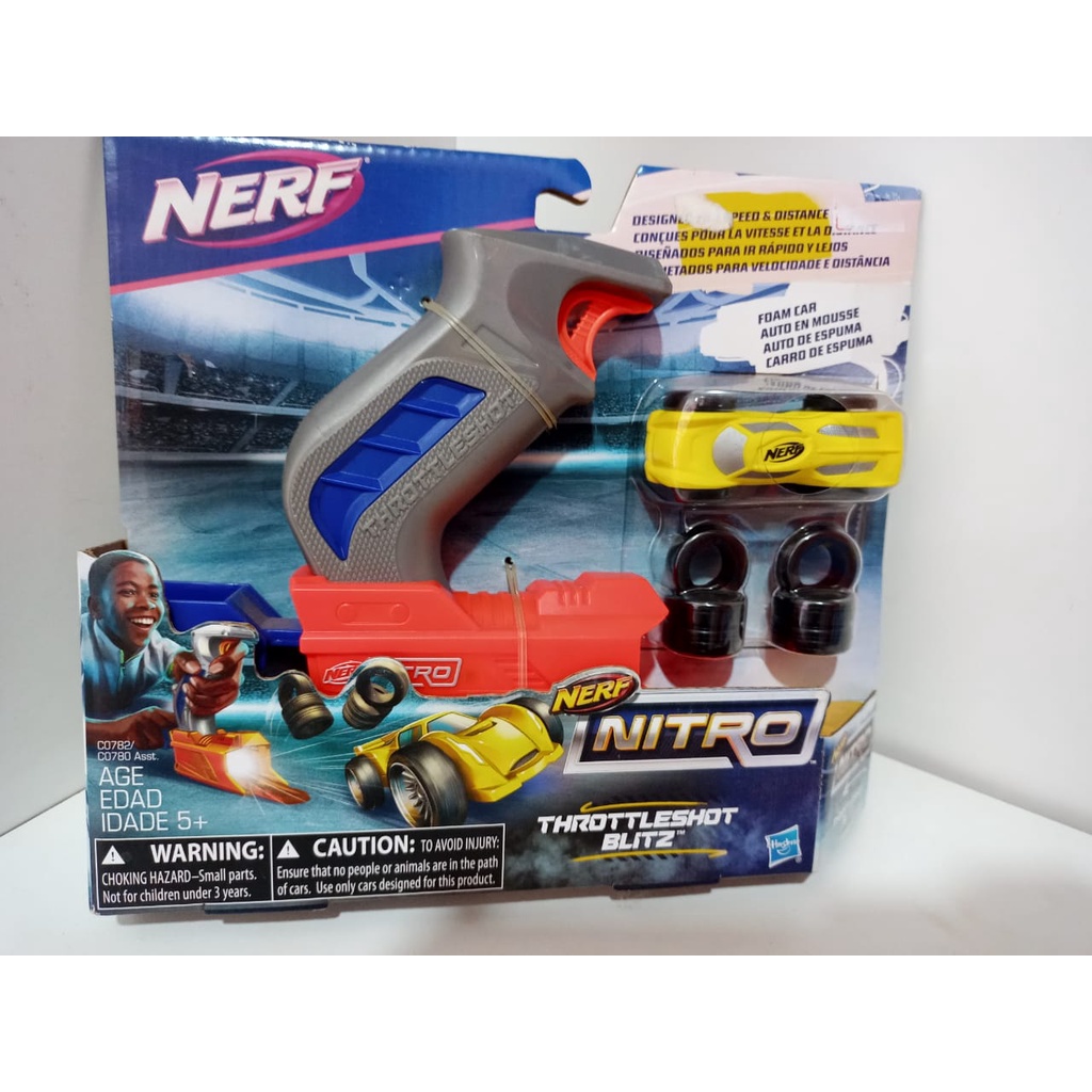 nerf nitro throttleshot blitz Hasbro | Shopee Brasil