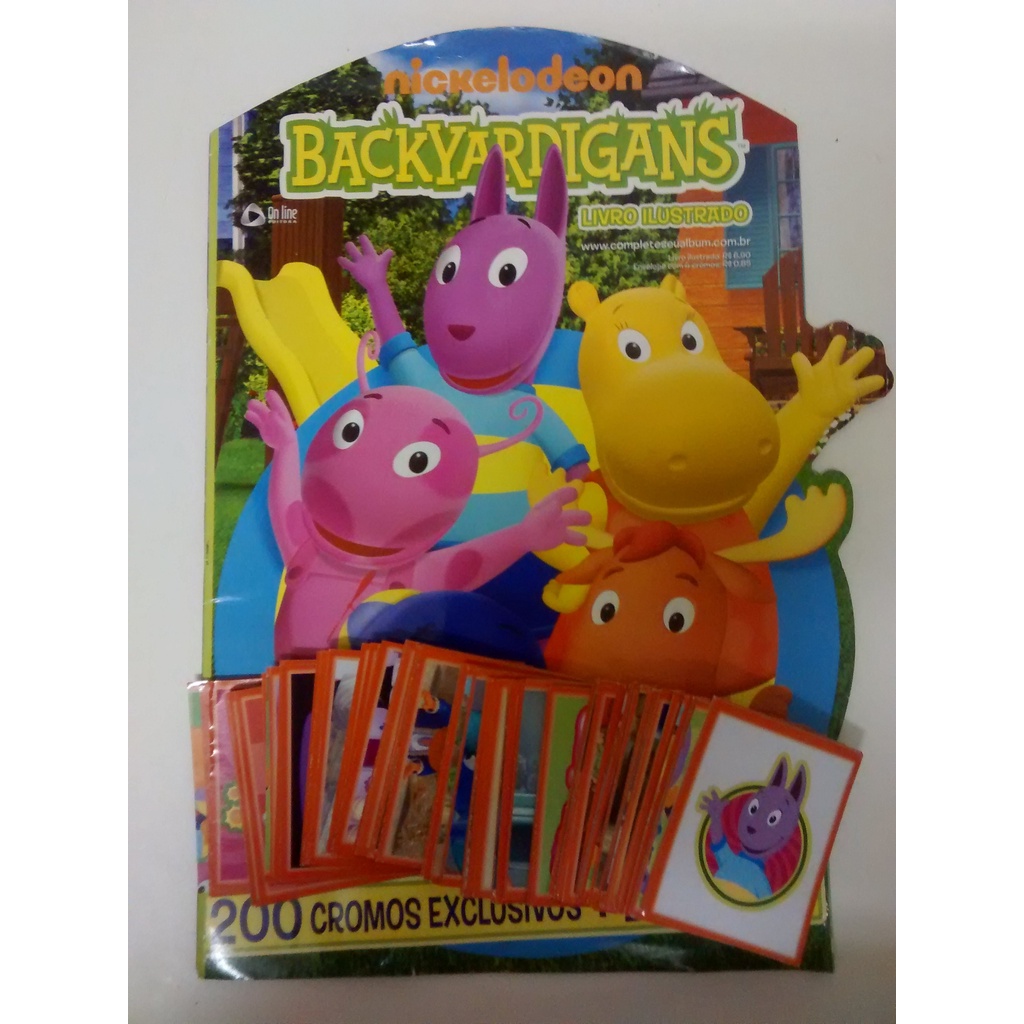Álbum de Figurinhas Backyardigans 2011 Completo para colar | Shopee Brasil